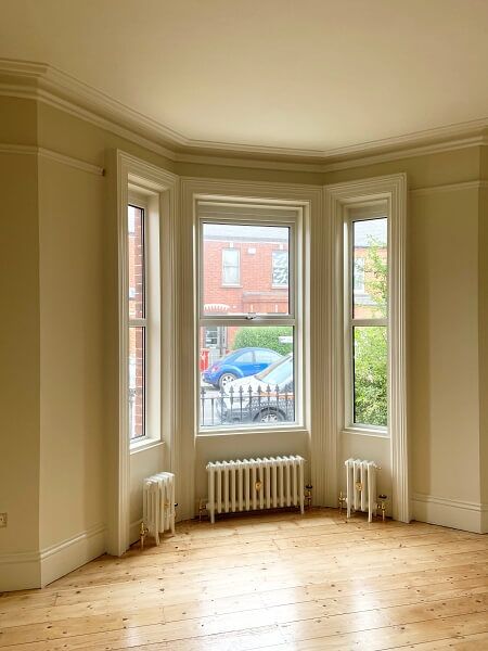 Period sash window painting and restoration - Impressions.ie Painting ...